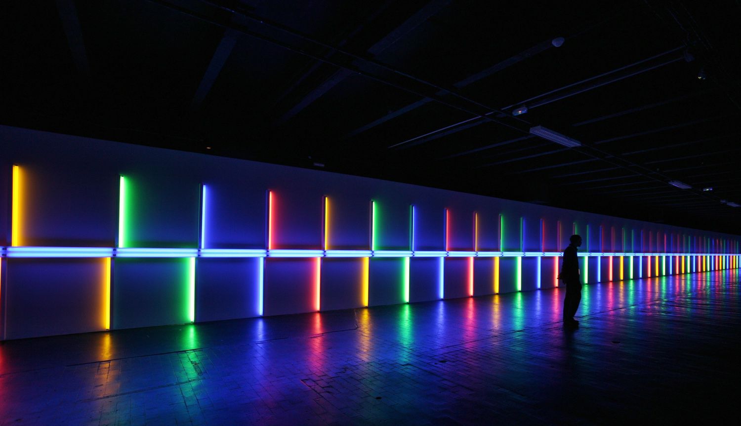La ilusión fluorescente de Dan Flavin